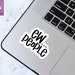 Eww People Sticker, Aesthetic Sticker, Funny Sticker, Introvert Sticker ...