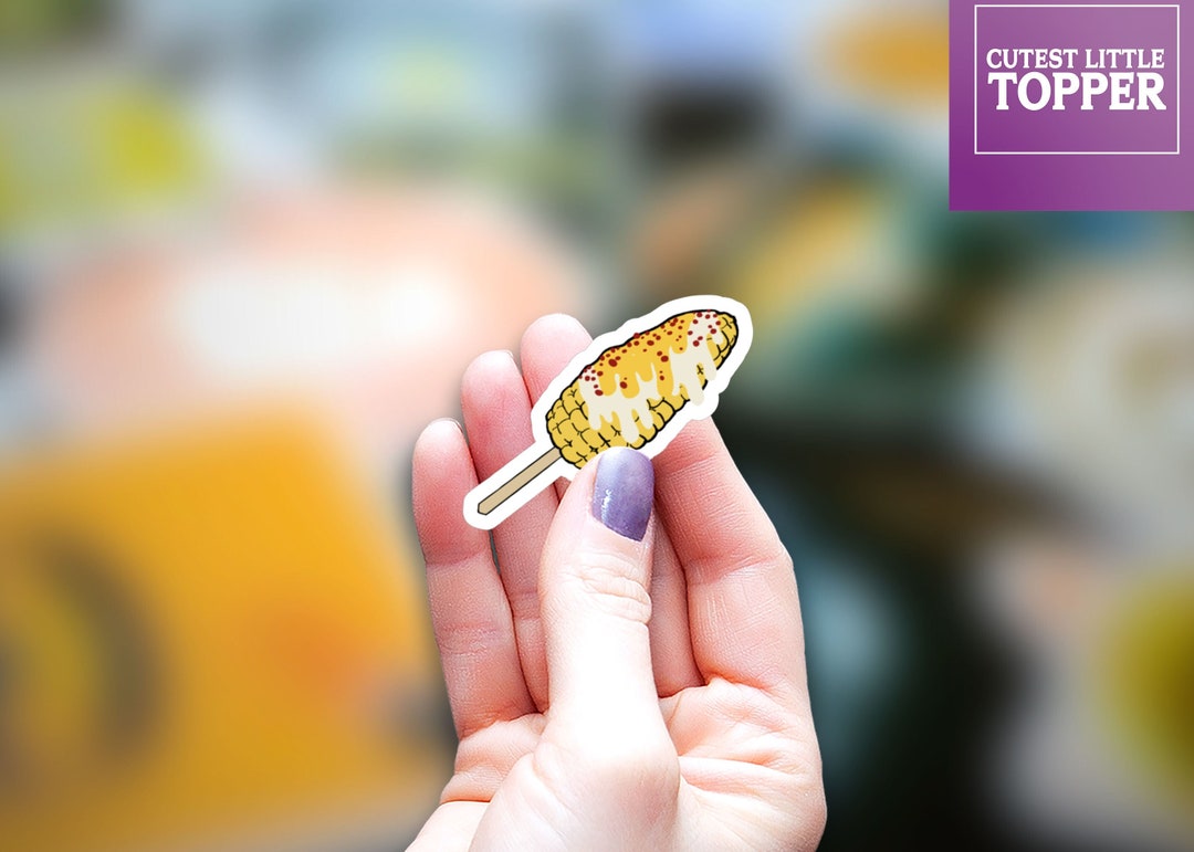 Elote Mexican Sticker, Kindle Sticker, Elote Sticker Mexican Food ...