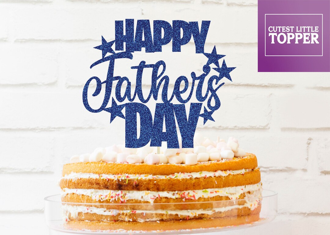 Happy Fathers Day Cake Topper, Best Dad Cake Topper, Dia Del Padre Cake ...