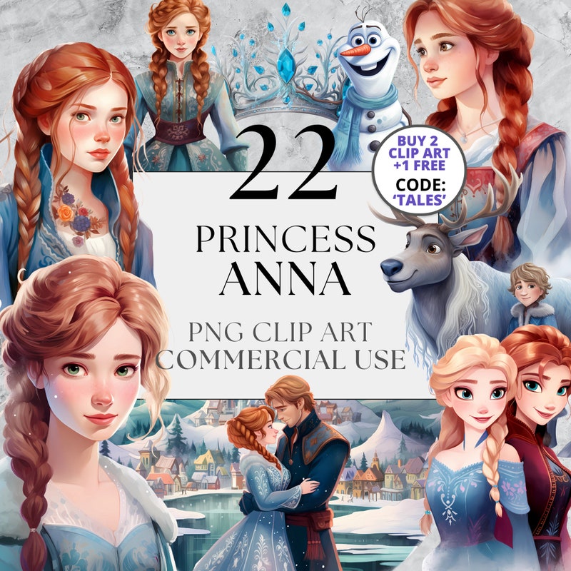Princess Anna - Etsy