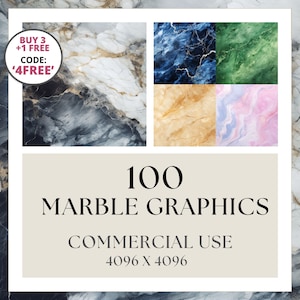 Marble Textures - 100 Texture Graphics, Digital Paper, Printable ...