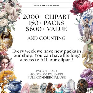 Ultimate Clipart Bundle Clipart Megapack 5000+ Full Commercial Use ...