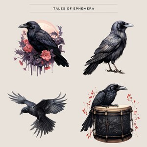 18 Raven Shaman Clipart PNG, Raven Clipart, Fantasy Clipart, Tribal ...