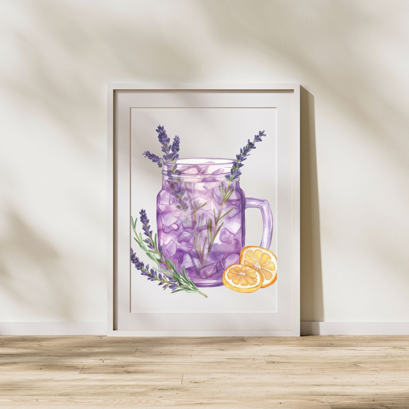 20 Floral Lemonade Clipart Pack, PNG, Food and Drink Clipart ...