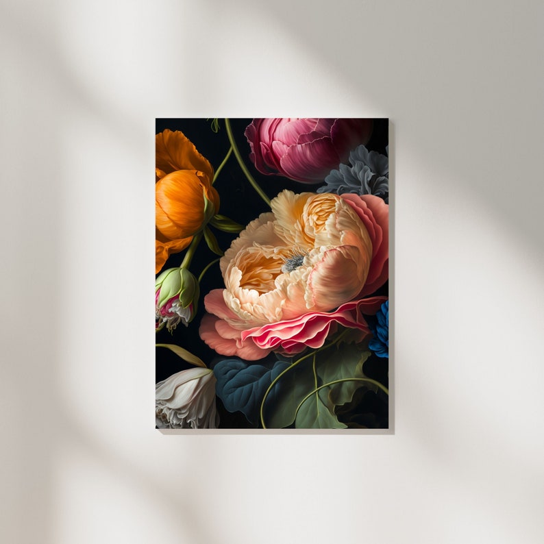 Flower Still Life Digital Paper Images Printable - Etsy