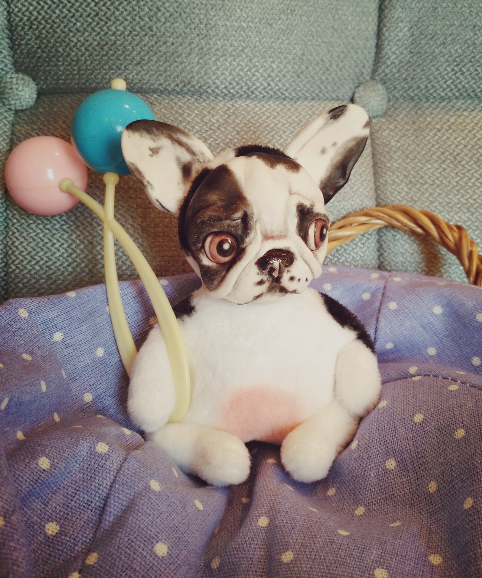 French Bulldog Toy Teddy Bulldog Plush Dog Little Bulldog - Etsy