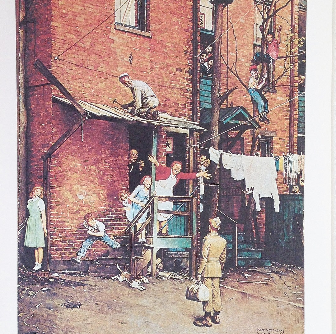 Norman Rockwell - Norman Rockwell Poster - Copy of Norman Rockwell ...
