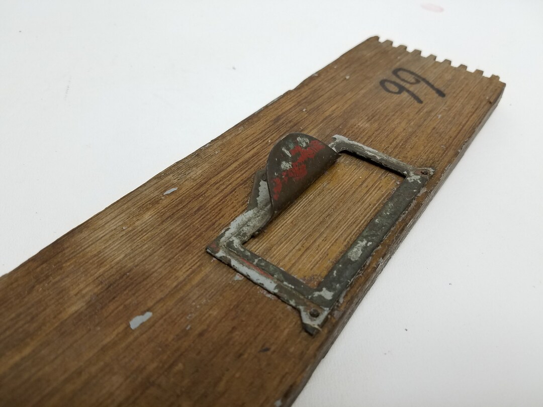 DRAWER FRONT - Vintage Small Wood Storage Drawer Front With Handle ...