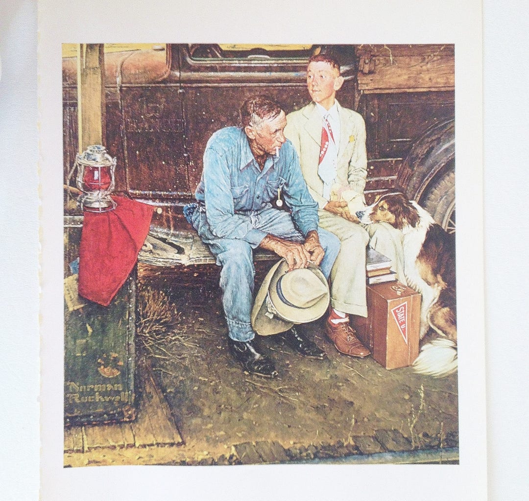 Norman Rockwell - Norman Rockwell Print - Copy of Norman Rockwell Print ...