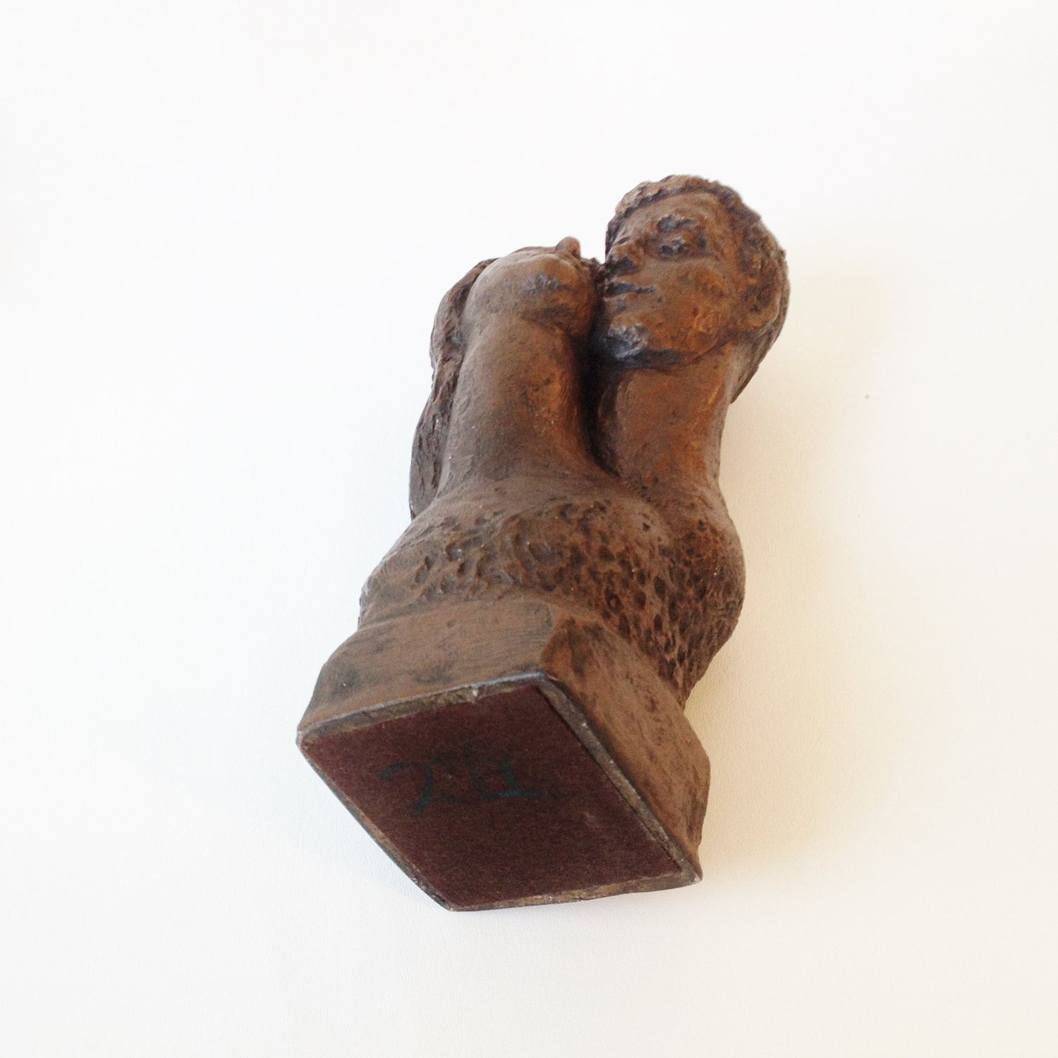 Statue - Entwined - 1970's Bronzed Plaster Statue of a Man and Women ...
