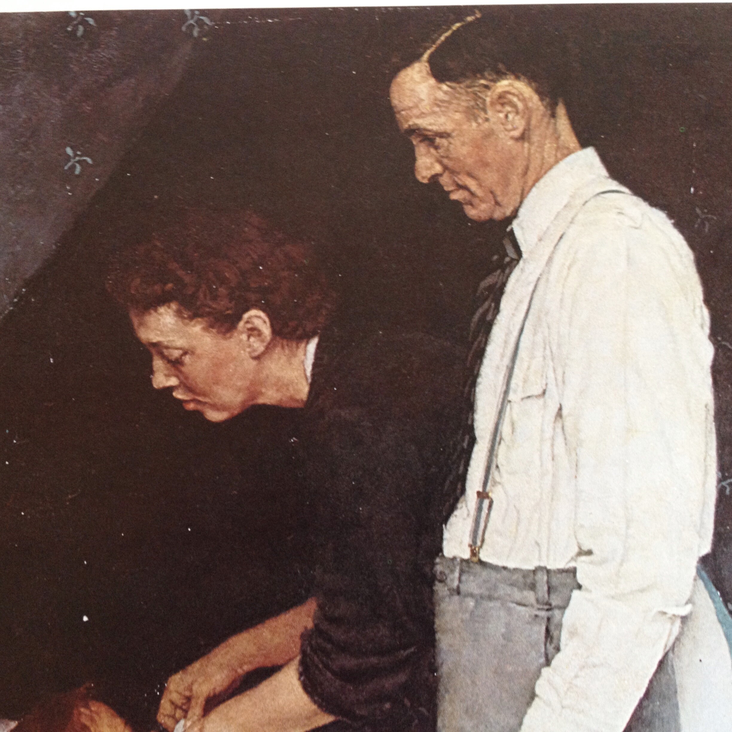 Norman Rockwell Norman Rockwell Print Copy of Norman Rockwell Print ...