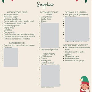 DIY Holiday Elf Activities Guide - 25 Days of Christmas Magic, Daily ...