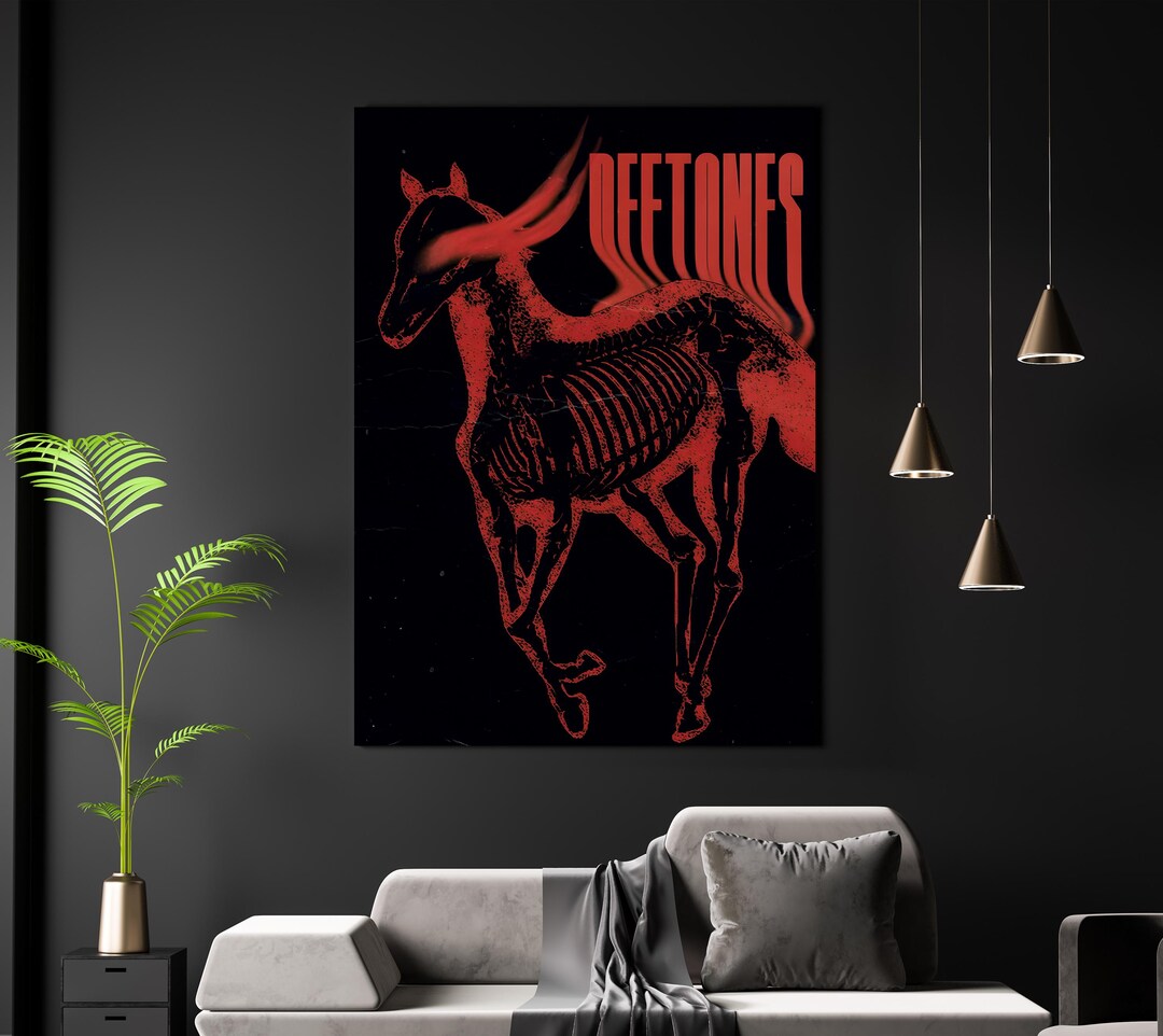 Deftones Red Pony A3 A4 Fine Art Print. Vintage Retro Rock Metal ...