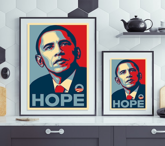 Obama Hope Campaign Poster