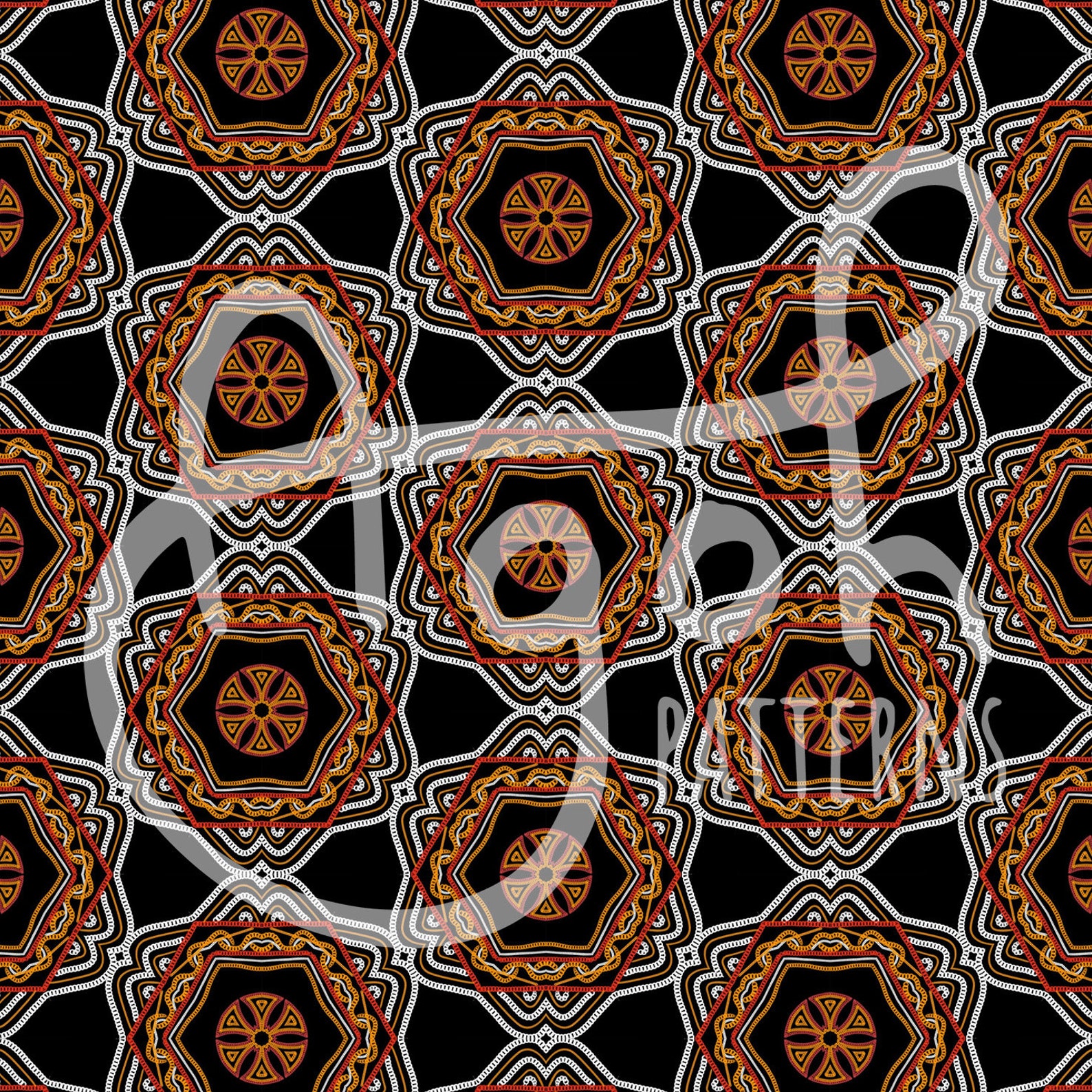 AFRICANTOGHU From Cameroon Inspiration Patterns Pack of 12 Africa ...