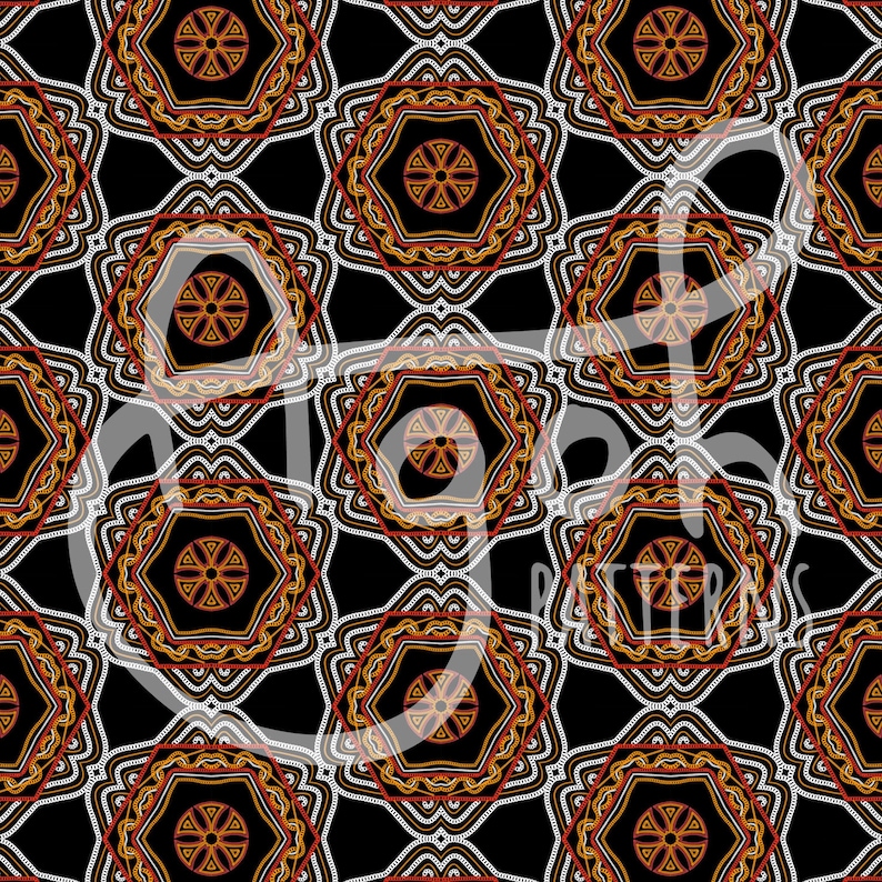 AFRICANTOGHU From Cameroon Inspiration Patterns Pack of 12 Africa ...