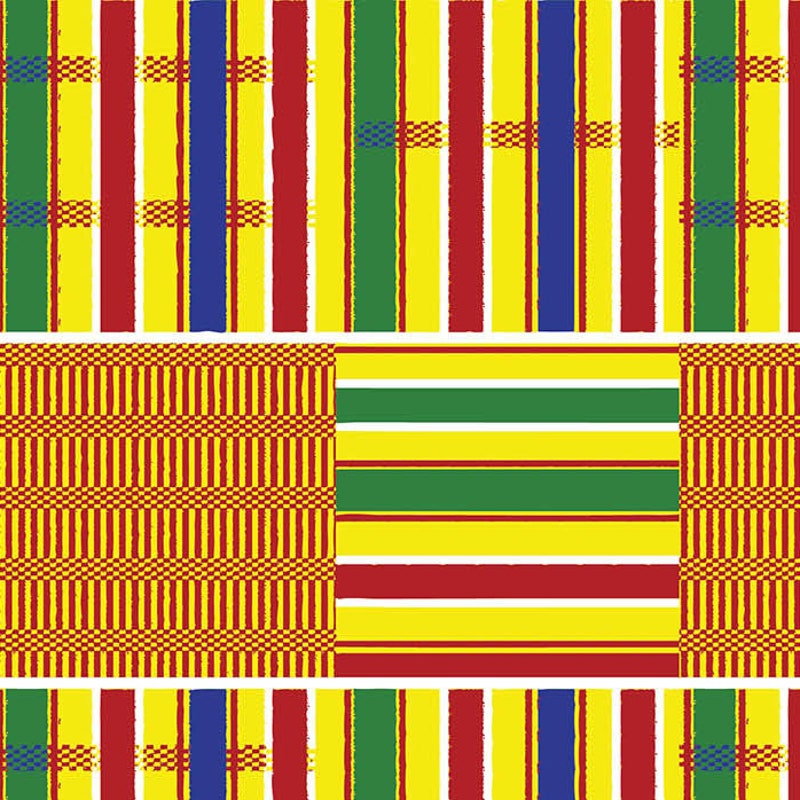 Kente Digital Paper - Etsy
