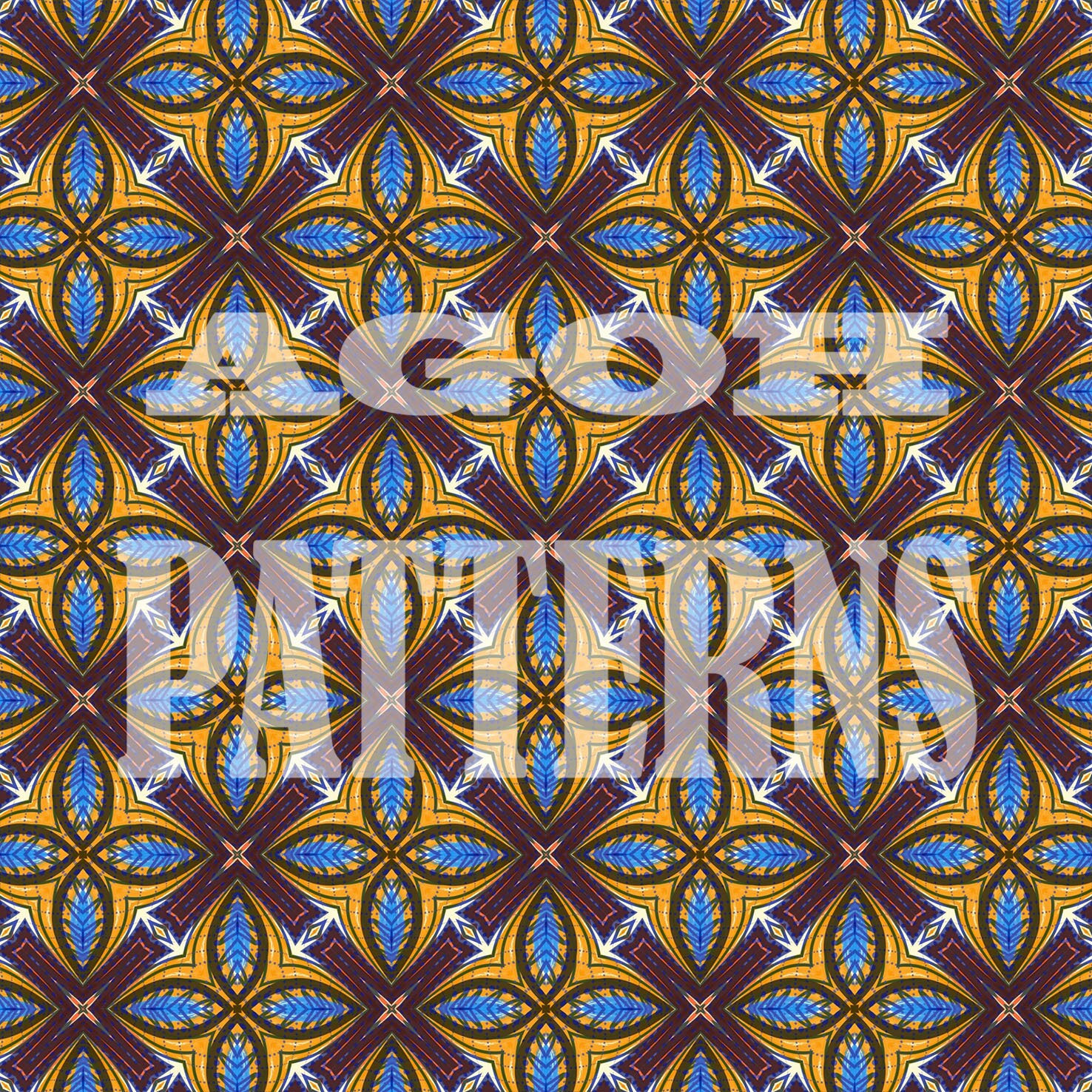 AFRICAN Wax Patterns Pack of 35 Africa Digital Paper Scrapbook ...