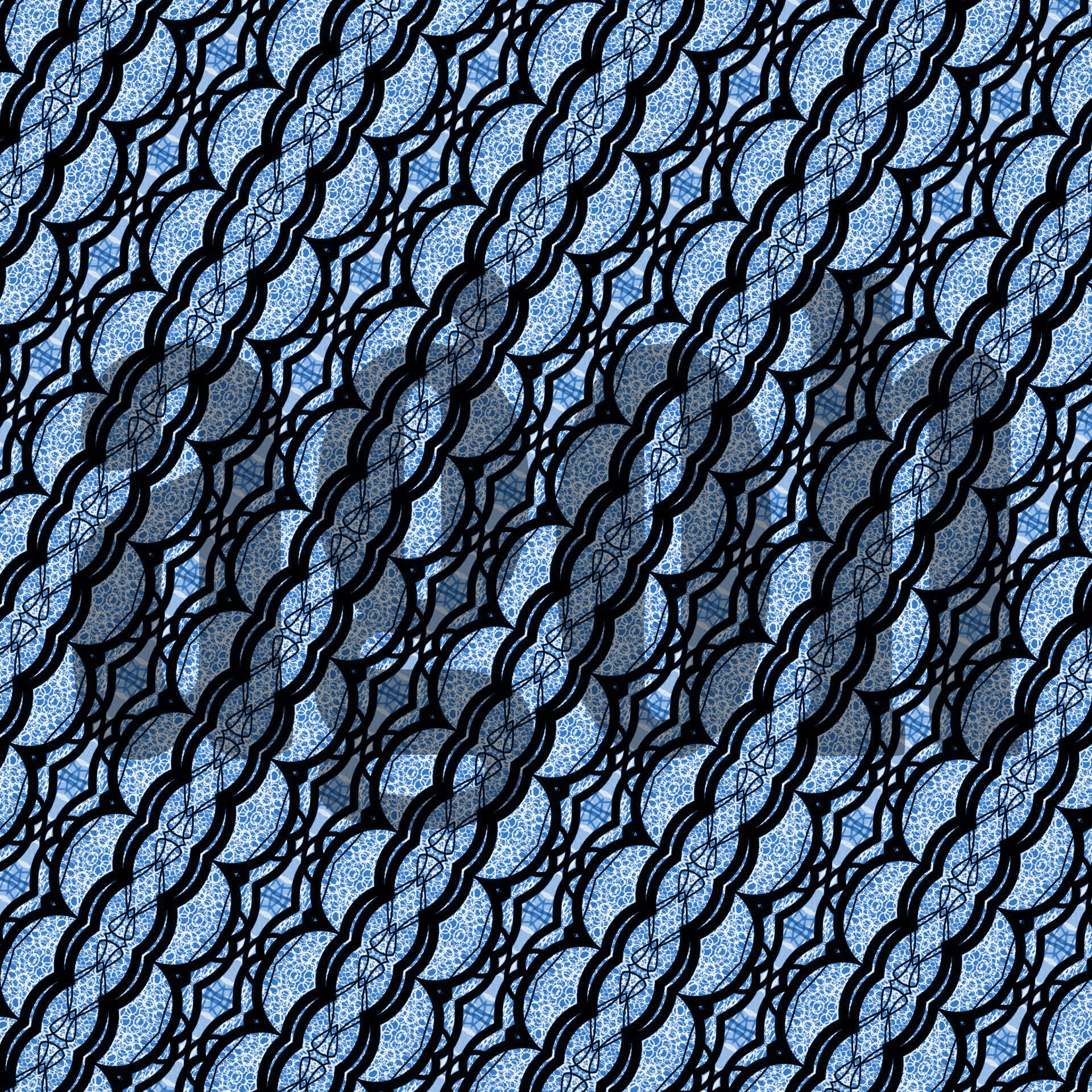 20 AFRICAN Blue Stripes Patterns _ Pack of 20 Africa Digital Paper ...