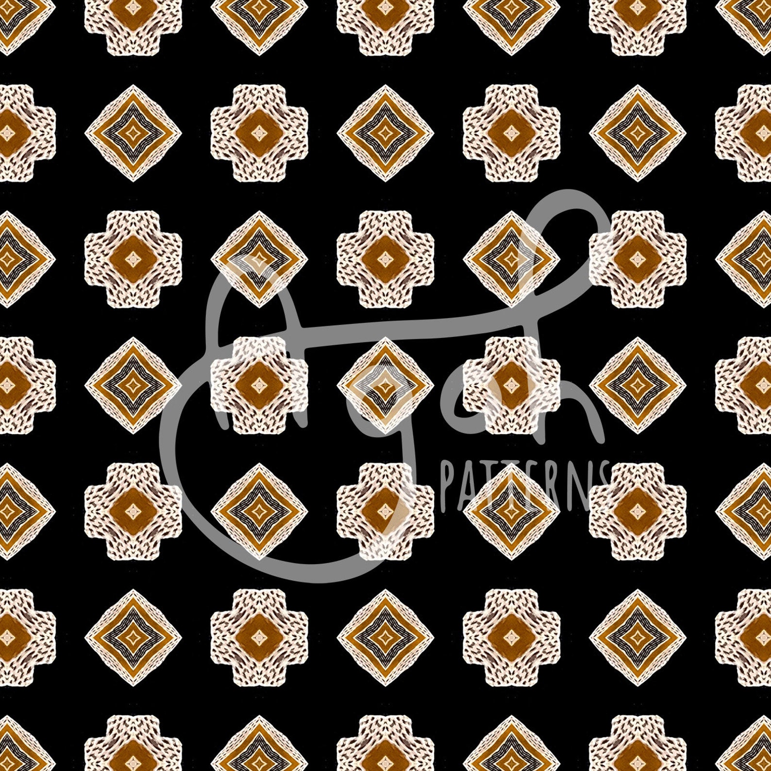 Pack of 12 Digital Files of Sahelian Weaving Inspiration Agohpatterns ...
