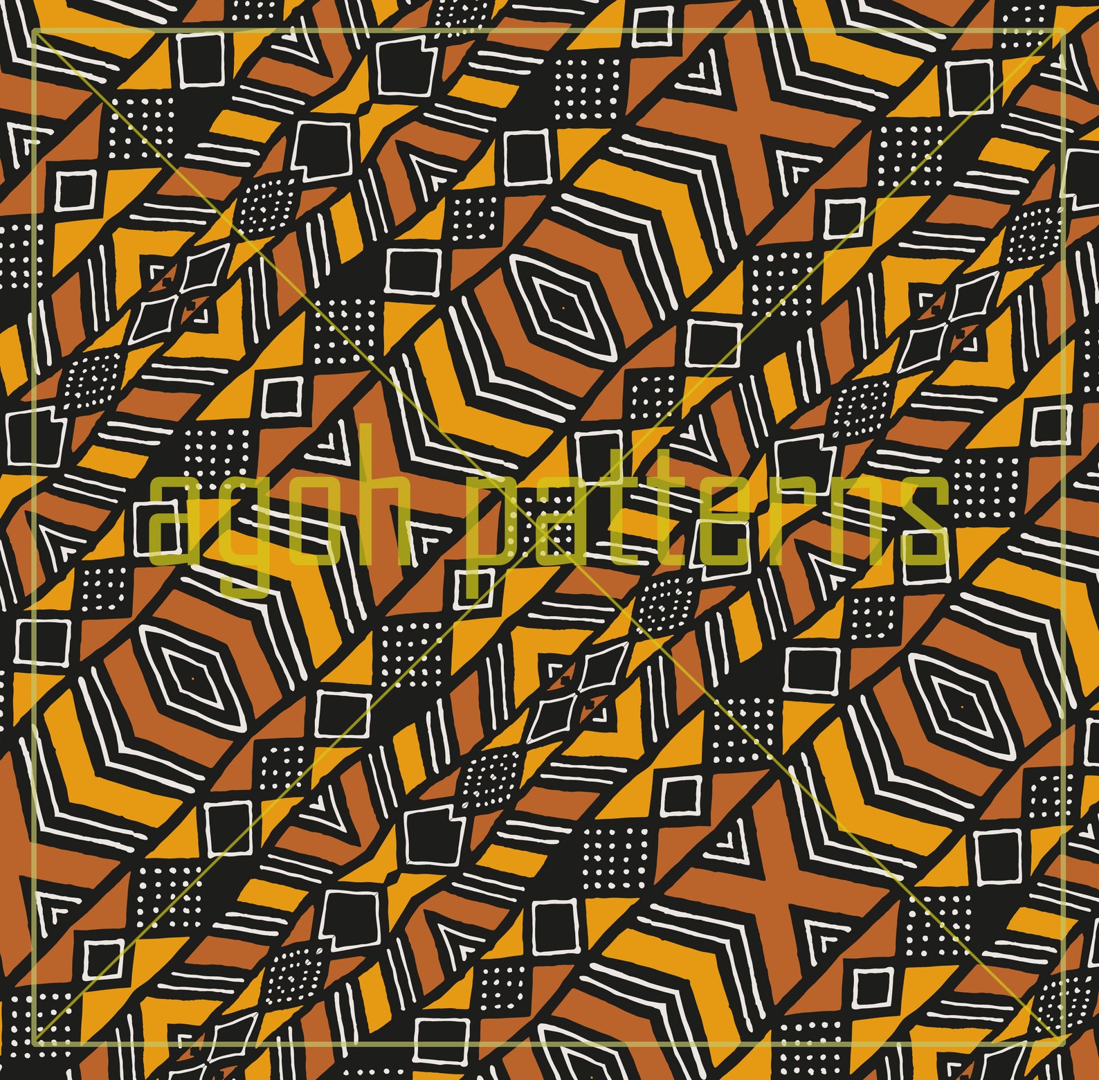 AFRICAN BOGOLAN Vector Pattern AI Jpeg Svg Svgz Pdf Eps Files - Etsy