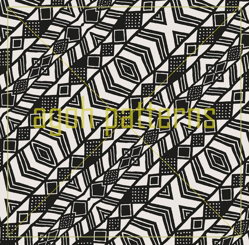 AFRICAN BOGOLAN Vector Pattern AI Jpeg Svg Svgz Pdf Eps Files - Etsy