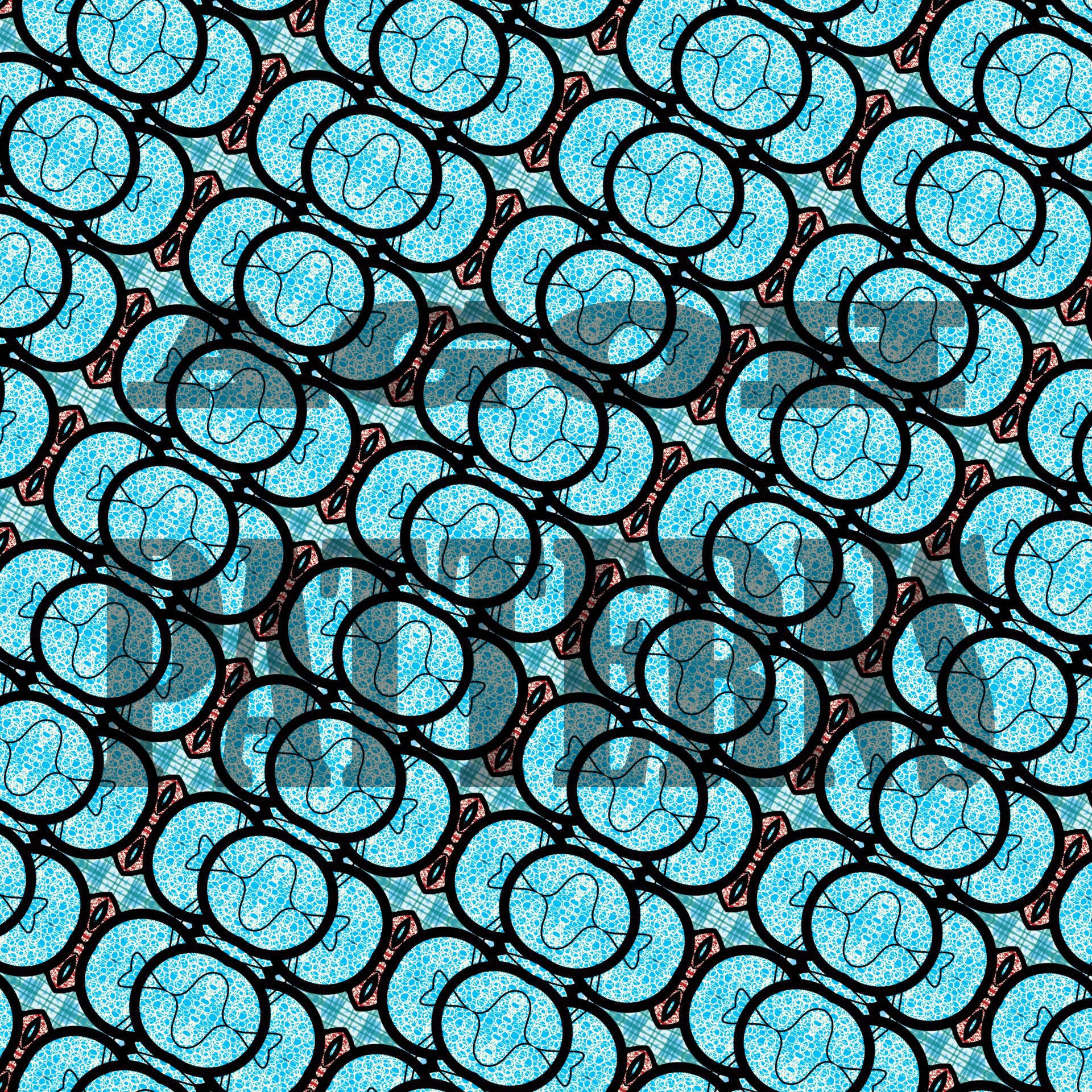 20 AFRICAN Blue Stripes Patterns _ Pack of 20 Africa Digital Paper ...