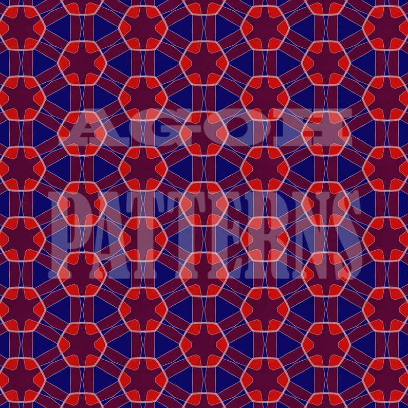 Maasai Colors Collection Digital African Patterns - No Paper No Fabric ...