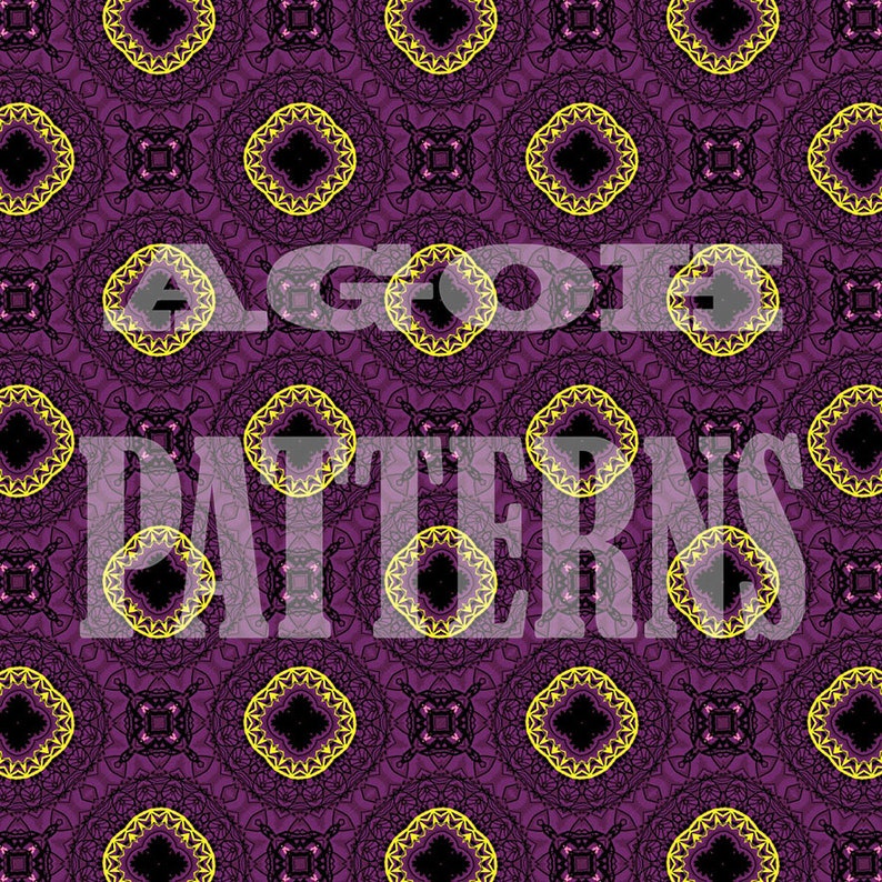 PURPLE AFRICAN Wax Pack of 12 Digital Patterns - Instant Download Jpeg ...