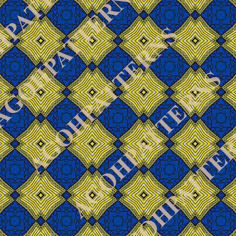 AFRICAN Wax Patterns Pack of 35 Africa Digital Paper Scrapbook ...