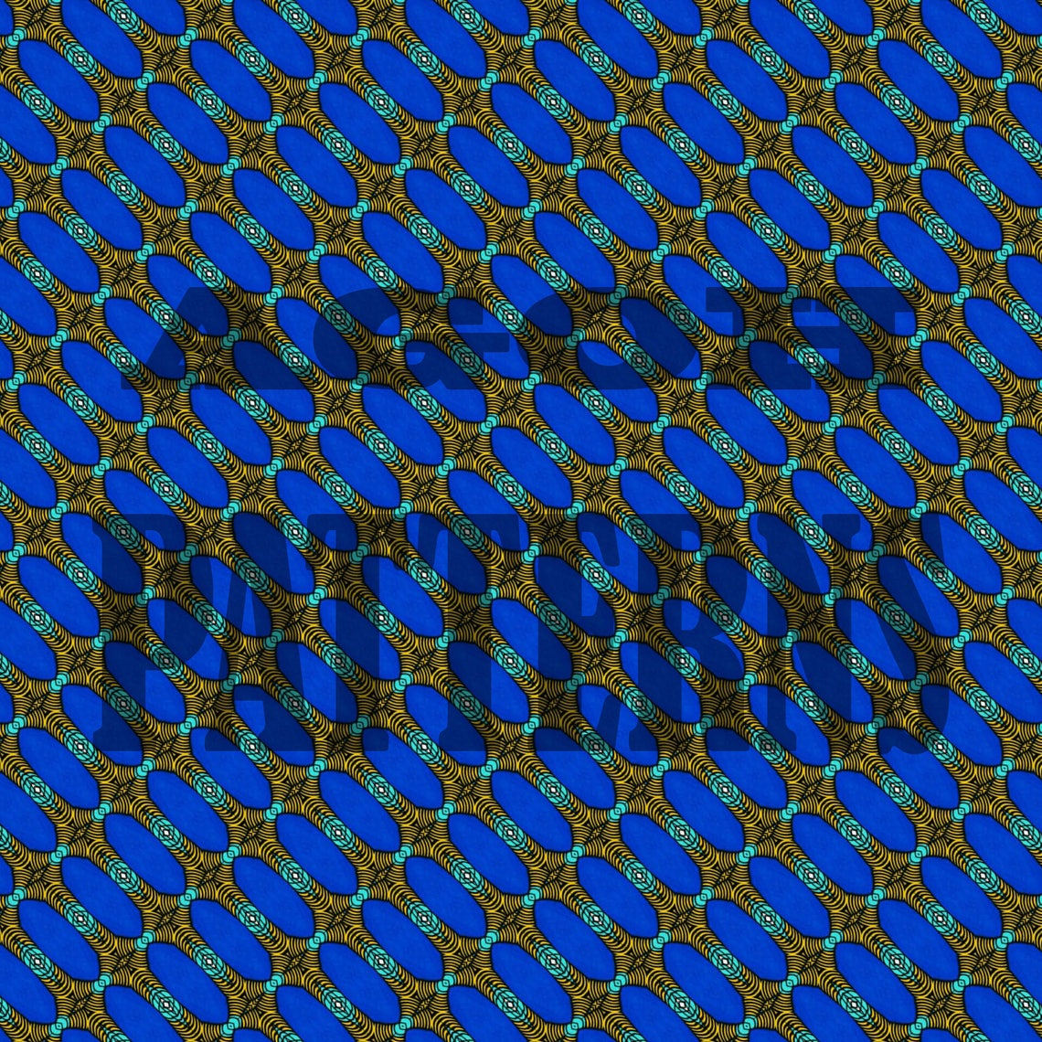 20 AFRICAN Blue Stripes Patterns _ Pack of 20 Africa - Etsy