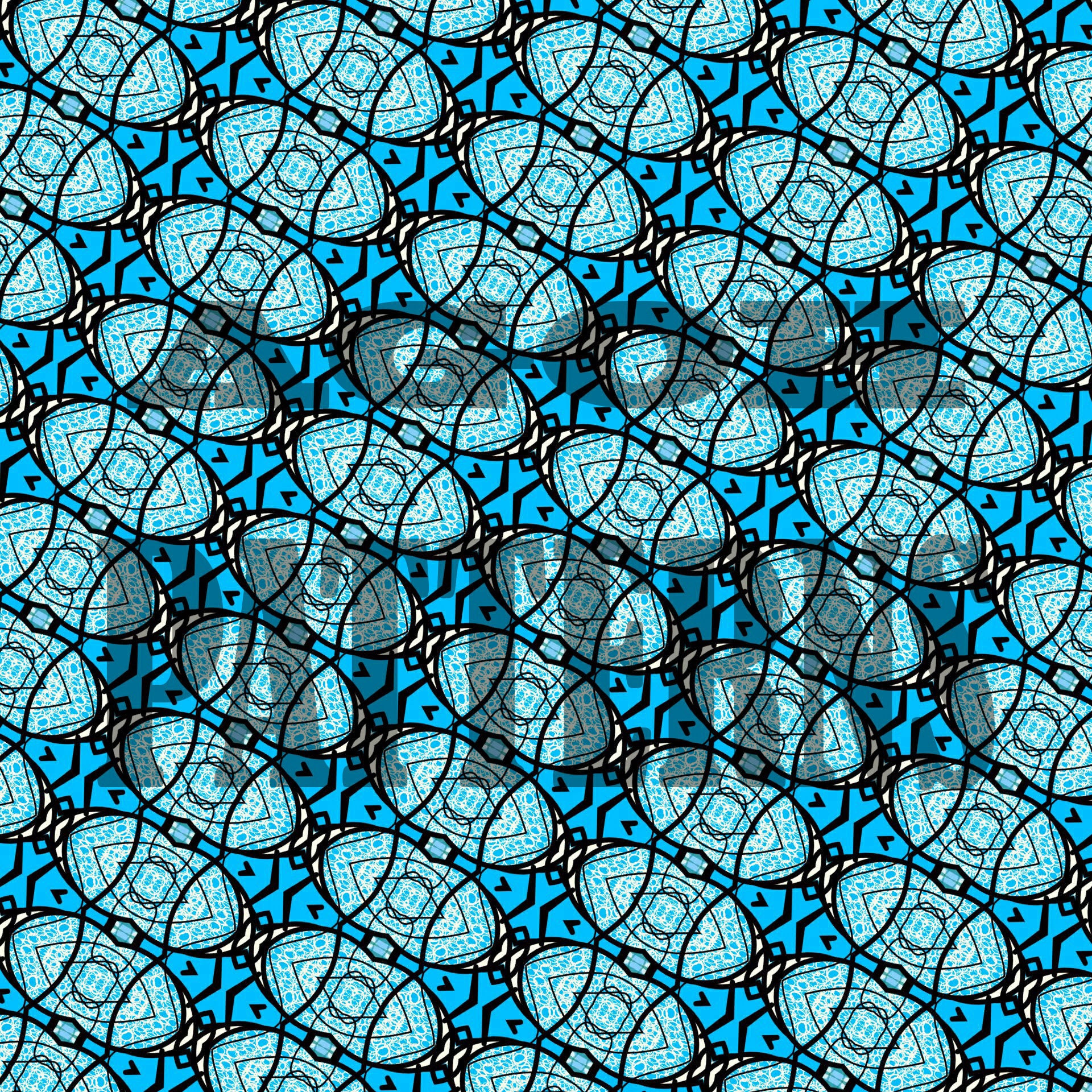 20 AFRICAN Blue Stripes Patterns _ Pack of 20 - Africa - Digital Paper ...