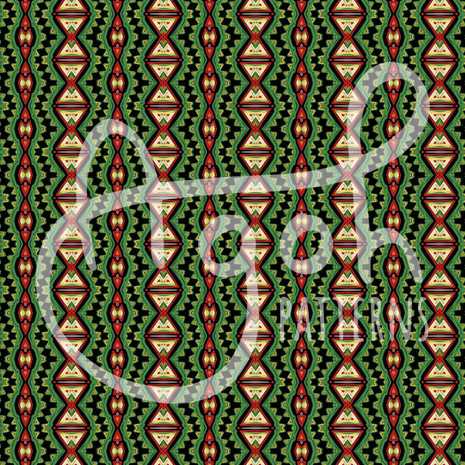 AFRICANTOGHU From Cameroon Inspiration Patterns Pack of 12 - Africa ...