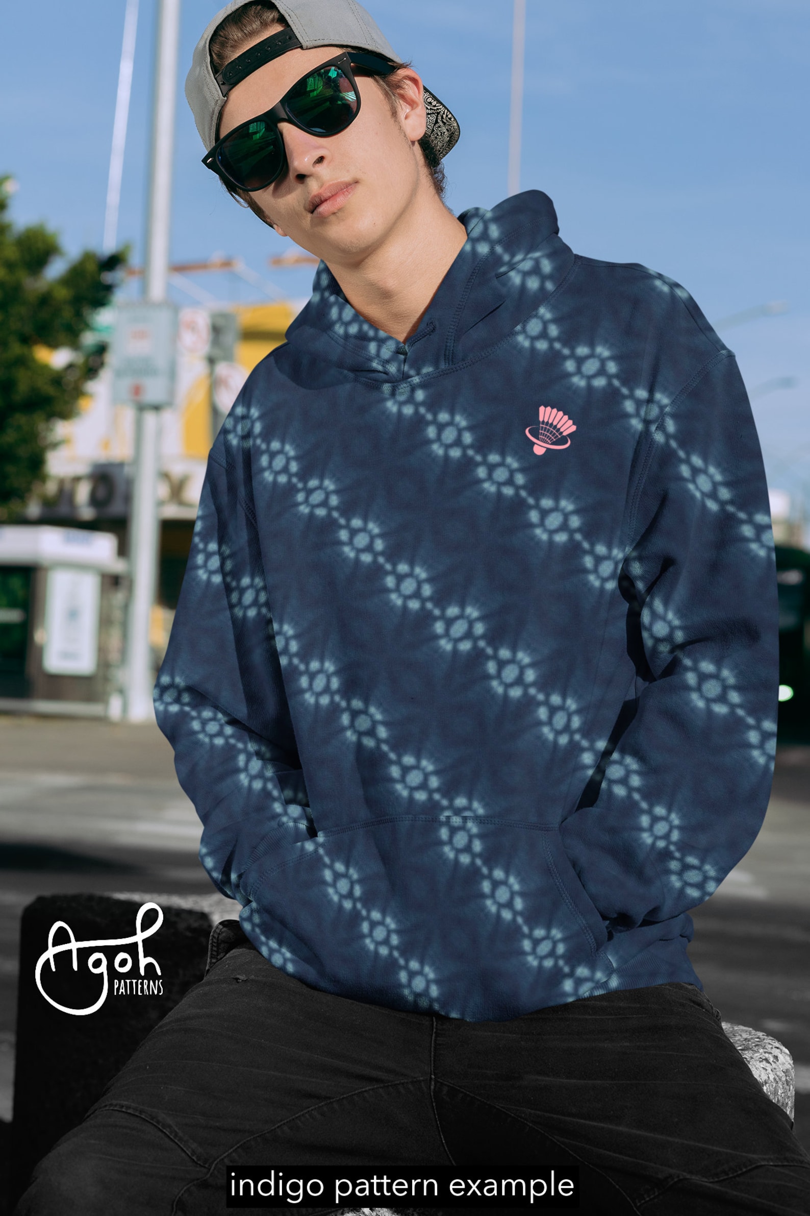 AFRICAN Indigo Patterns Pack of 12 - Africa - Digital Paper Scrapbook ...