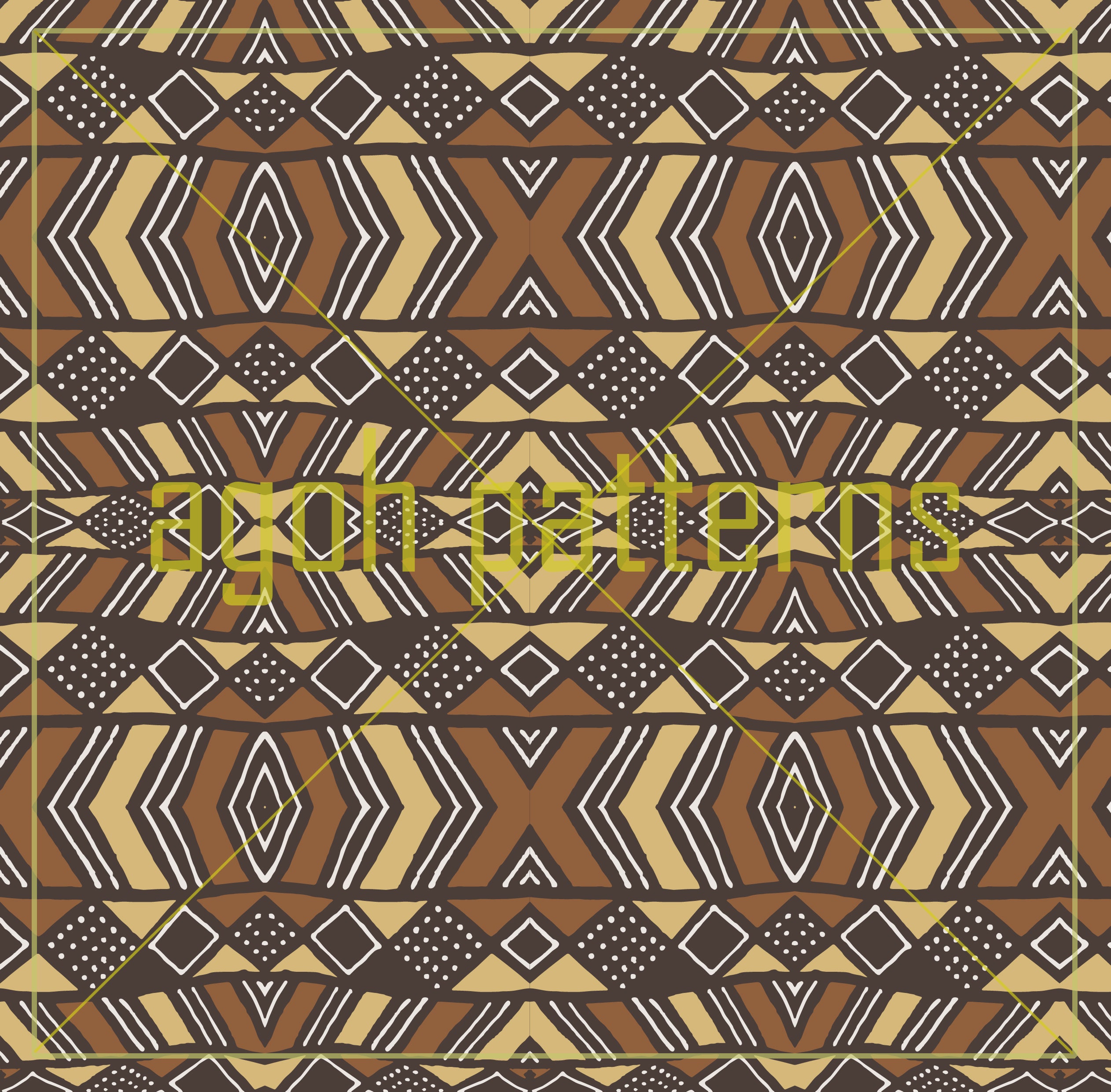 AFRICAN BOGOLAN Vector Pattern AI Jpeg Svg Svgz Pdf Eps Files - Etsy