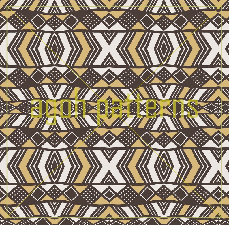 AFRICAN BOGOLAN Vector Pattern AI Jpeg Svg Svgz Pdf Eps Files - Etsy