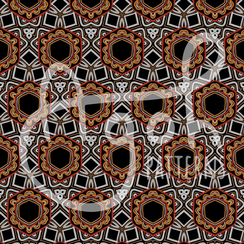AFRICANTOGHU From Cameroon Inspiration Patterns Pack of 12 - Africa ...