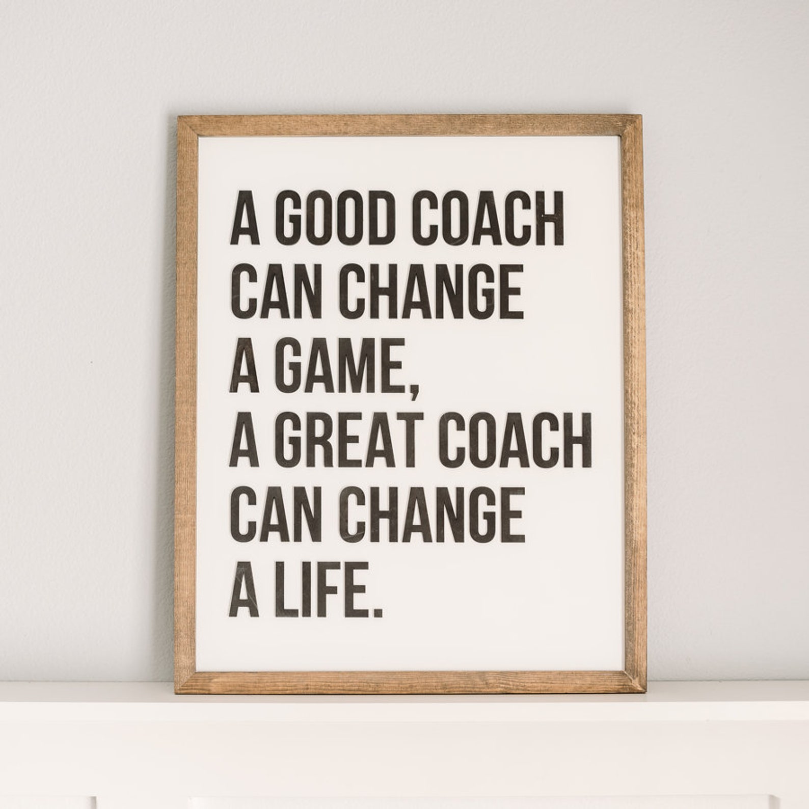 Coach Appreciation Sign, Sports Coach Sign, Coach Appreciation Gift ...