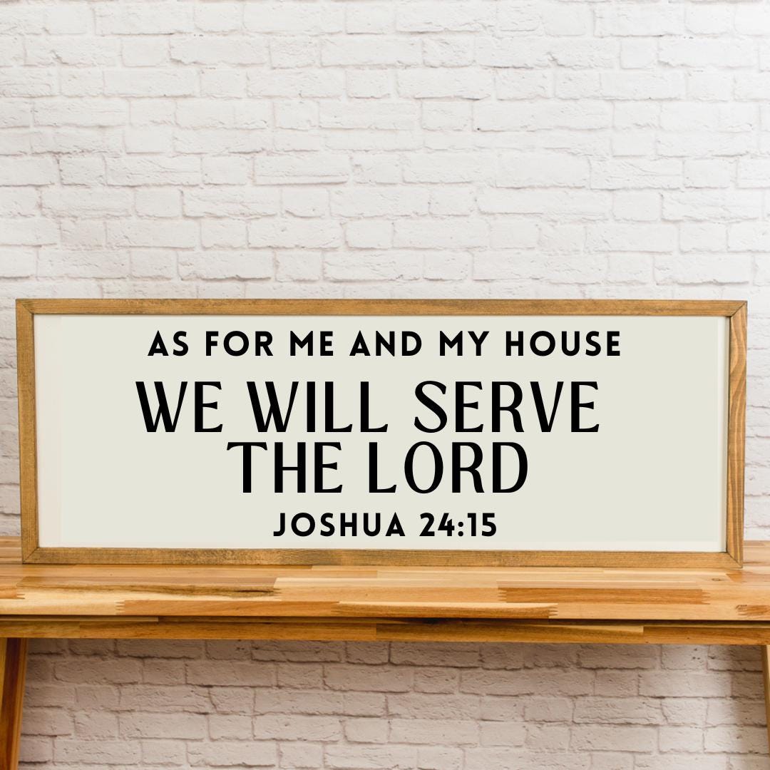 Christian Wall Decor, Scripture Sign, Bible Verse Wood Sign, Religious ...