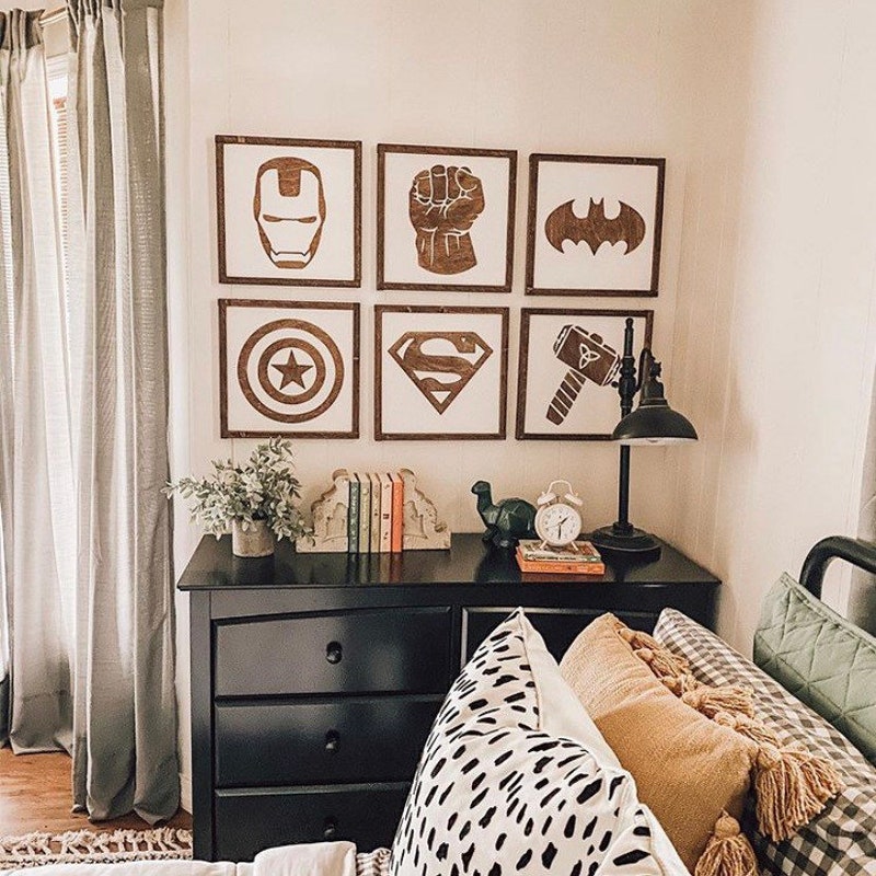 Superhero Decor - Etsy