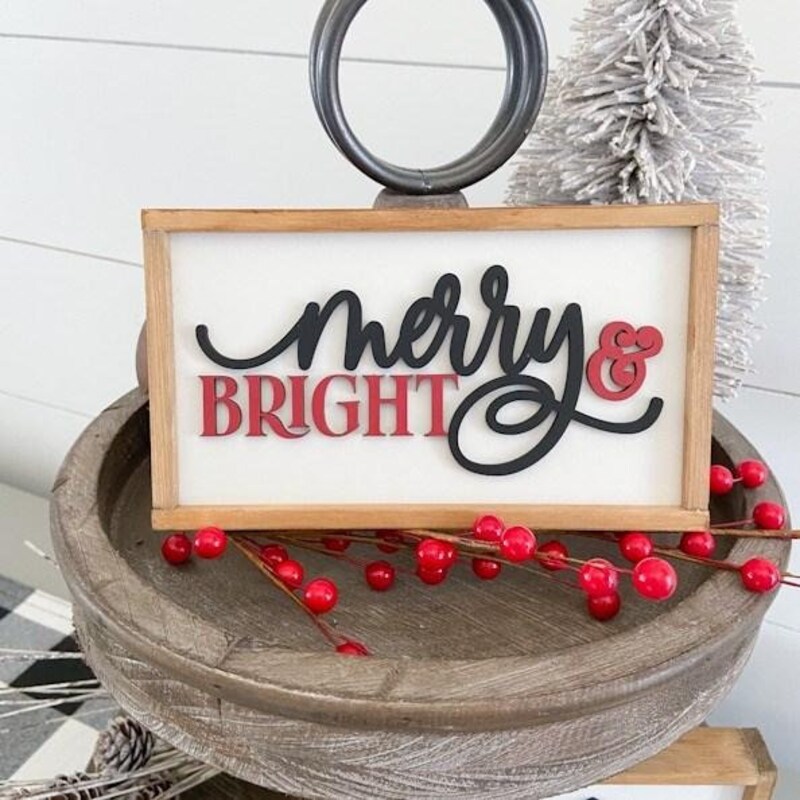 Tiered Tray Signs - Etsy