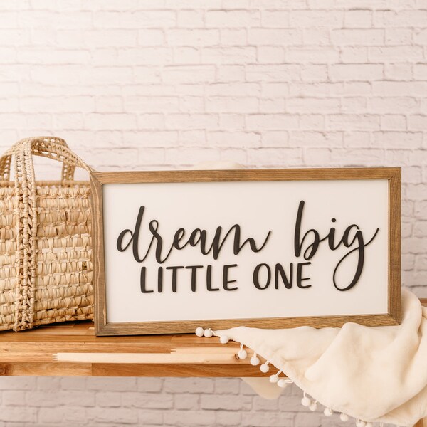 Dream Big Little One - Etsy