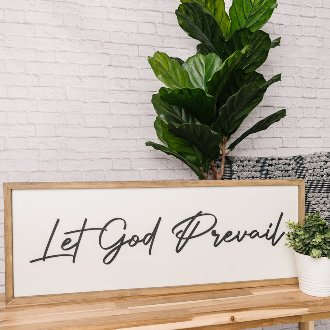 Let God Prevail, LDS Quote - Etsy