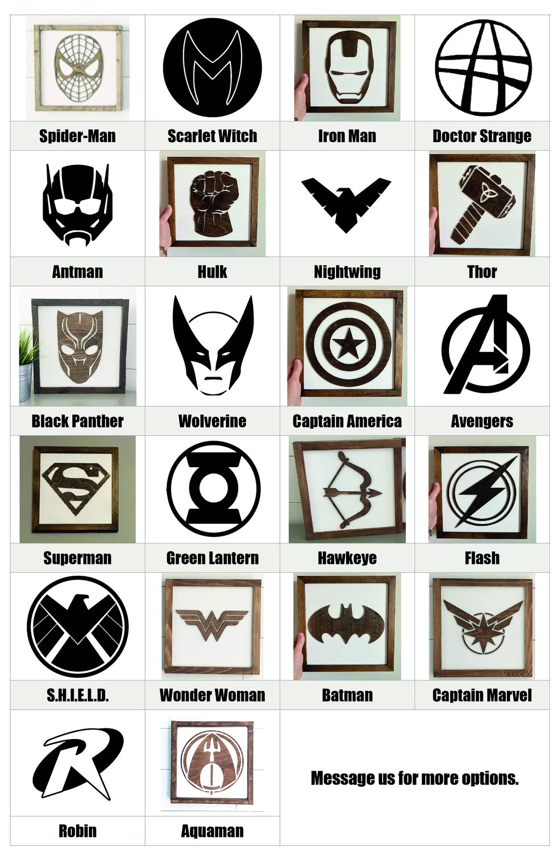 Superhero Sign 11 Super Hero Room Decor Boys Bedroom - Etsy España