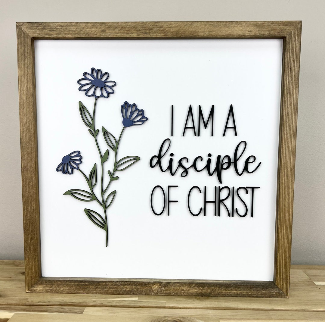 I Am a Disciple of Christ, 2024 Youth Theme Sign, YW Sign, Young Women ...