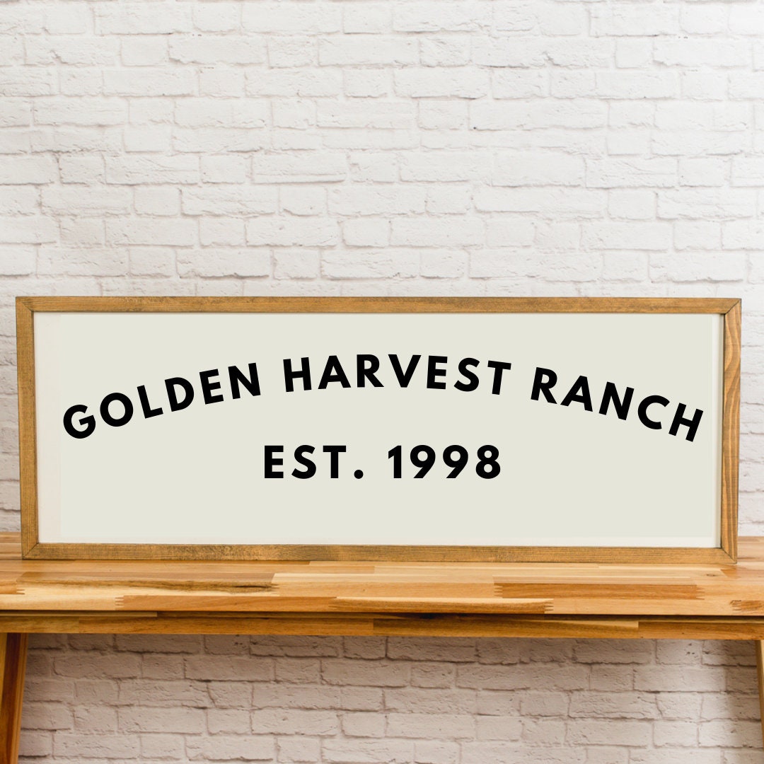 Custom Ranch Sign, Ranch Sign, Custom Farm Sign, Farm Sign Custom - Etsy