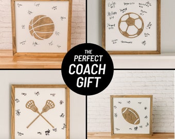 Coach Sign, Coach Gift - Etsy