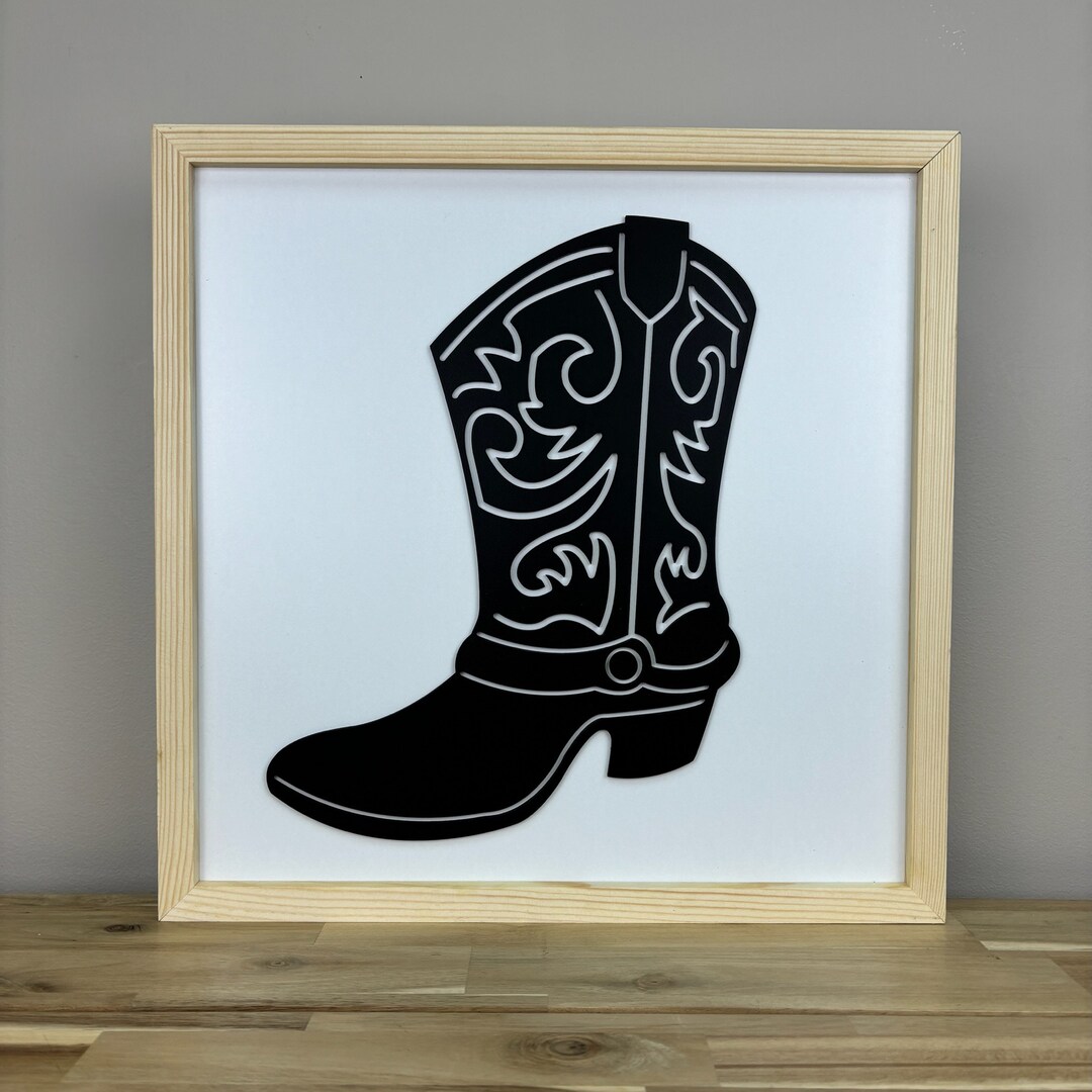 Boho Cowboy Signs, 11 Inch Signs, Cowboy Boho Room, Western Boys ...