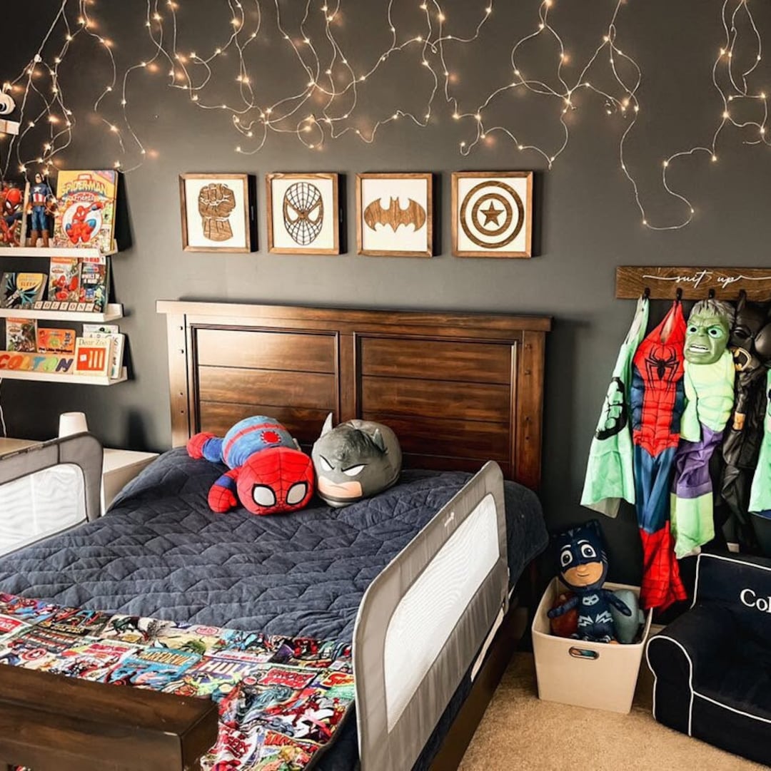 Superhero Sign 11 Super Hero Room Decor Boys Room Decor Superhero ...