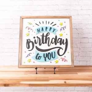 Reusable Birthday Decorations, Birthday Decorations for Kids, Reusable ...